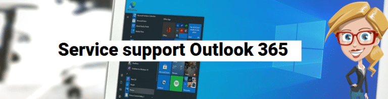 Service support Outlook 365 : assistance, forum, contact.